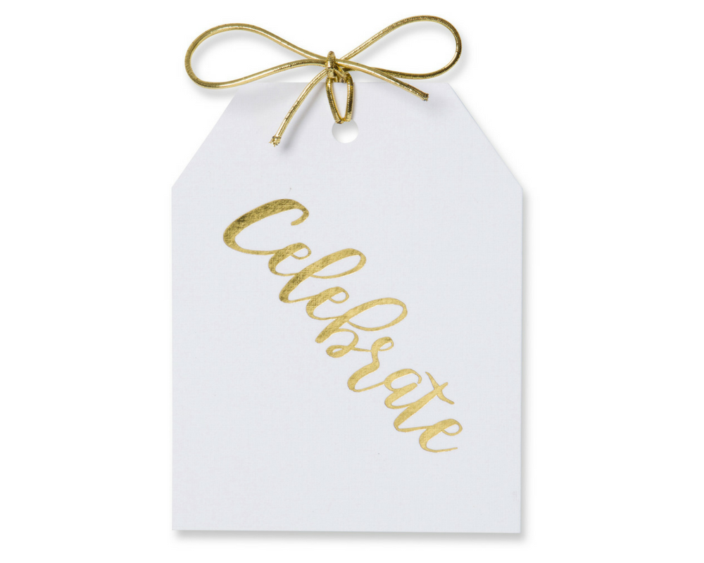 Celebrate Tags Pack of 10 - WowWordZ