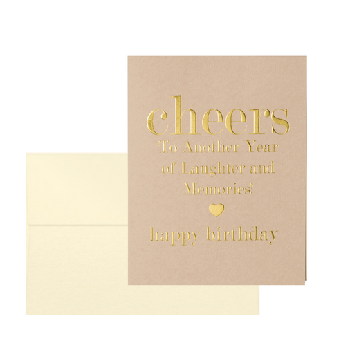 Birthday Card, Cheers Birthday Card - WowWordZ